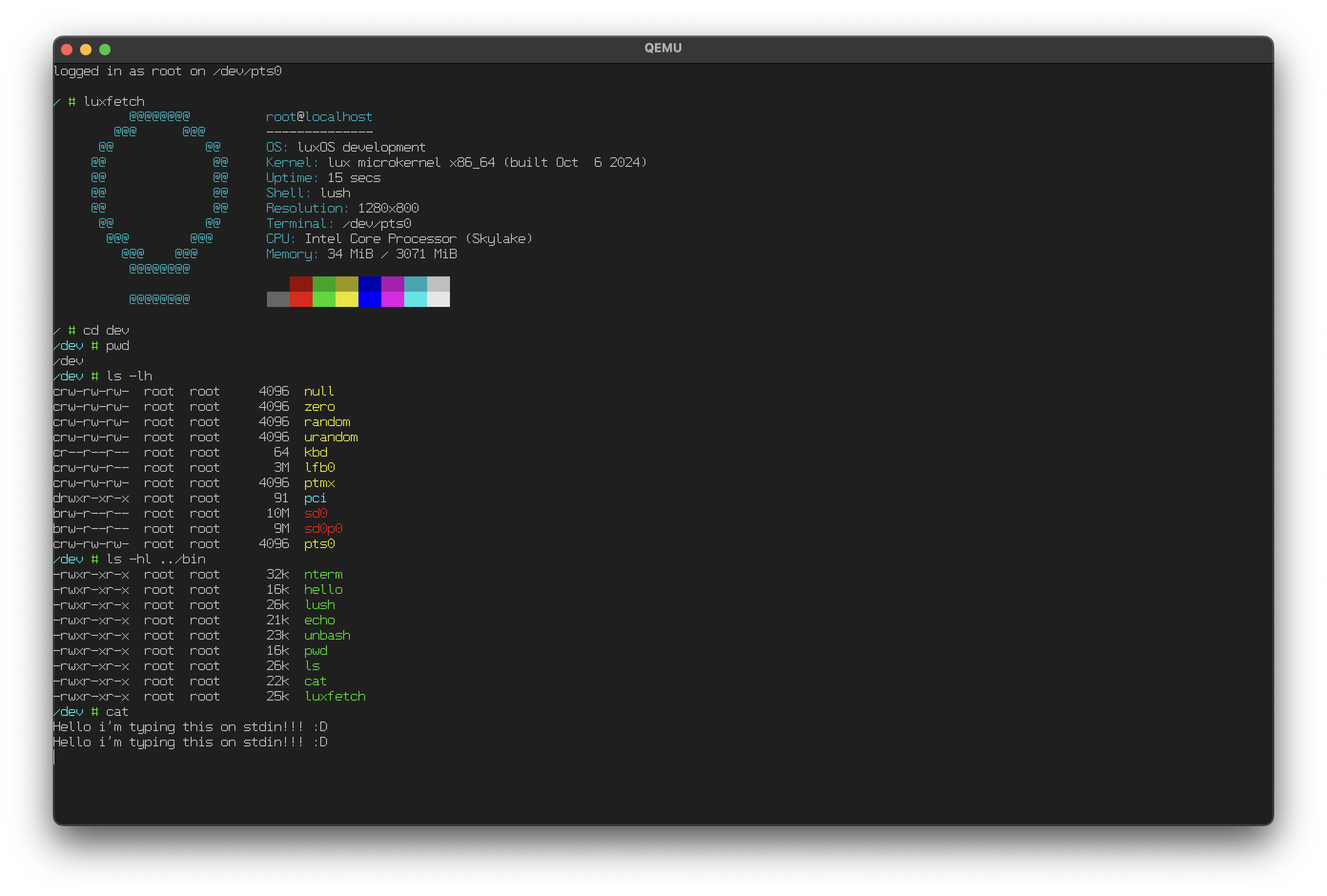 GitHub - lux-operating-system/lux: Full build for the entire system